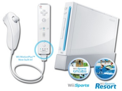 Wii Console White with Wii Sports and Wii Sports Resort by Nintendo ...