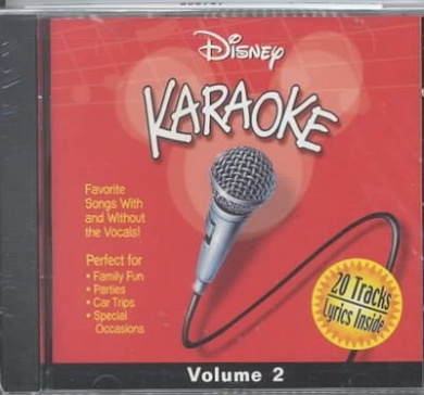 DISNEY KARAOKE VOLUME 2, Walt Disney Records Karaoke - Disney (Recorded ...