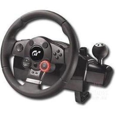 LOGITECH Driving Force GT GT5 Race Wheel 900-Degree steering Force ...