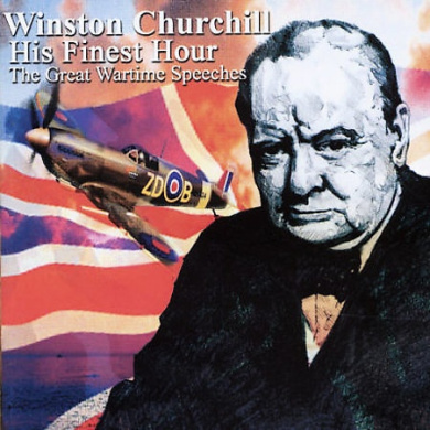 Winston Churchill His Finest Hour, Winston Churchill (Recorded By) - Shop Online for Music in ...