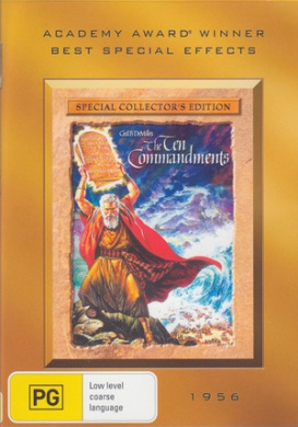 The Ten Commandments by Paramount Pictures - Shop Online for Movies ...