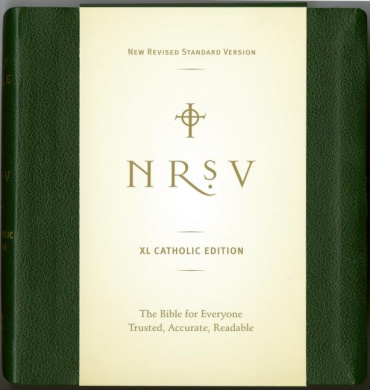 New Revised Standard Version XL Bible Catholic Edition (Green) [Large ...