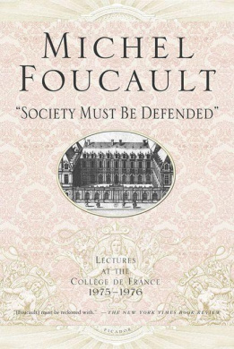 "Society Must Be Defended", Mauro Bertani Alessandro Fontana - Shop ...