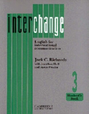 Interchange 3 Student's book, Jack C Richards Jonathan Hull - Shop ...