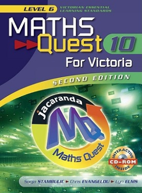 Maths Quest 10 for Victoria (Maths Quest for Aust Curriculum Series ...