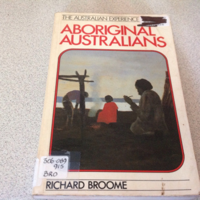 Aboriginal Australians, Richard Broome - Shop Online for Books in Australia