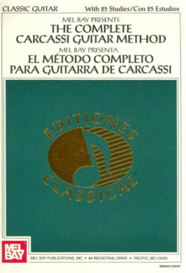 The Complete Carcassi Guitar Method, Mel Bay - Shop Online for Books in ...