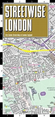 Streetwise London Map - Laminated City Street Map of London, England ...