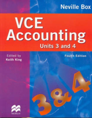 VCE Accounting, Units 3 & 4, Neville Box Keith D King (Edited ) - Shop ...