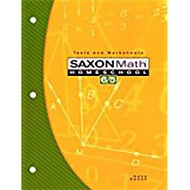 Saxon Math Homeschool 6/5, Stephen Hake John Saxon - Shop Online for ...