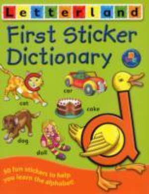 First Sticker Dictionary (Letterland S.), Lyn Wendon The Geri ...