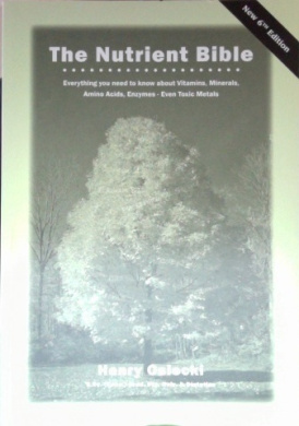 The Nutrient Bible, Henry Osiecki - Shop Online for Books in Australia