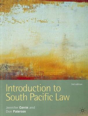 Introduction to South Pacific Law, Jennifer Corrin Don Paterson - Shop ...