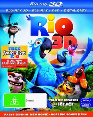 Rio 3D by 20th Century Fox - Shop Online for Movies, DVDs in Australia