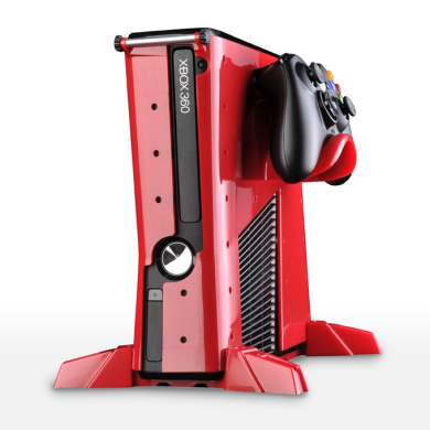 Xbox 360 Slim Console Vault Vampire Red [Xbox] by Console Vault - Shop ...