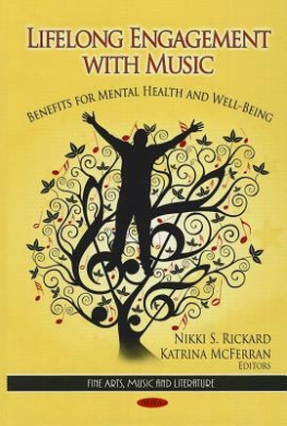 Lifelong Engagement with Music, Nikki S Rickard (Edited ) Katrina ...