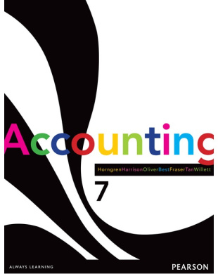Accounting (7th Ed.) by Horngren by Pearson Education Australia - Shop ...