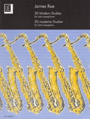 20 Modern Studies for Solo Saxophone, JamesRae - Shop Online for Books ...