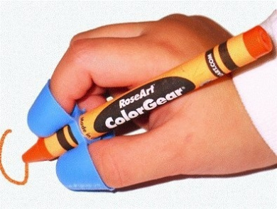 Pencil Grip Writing CLAW, Medium, For Right or Left Handed Users, Blue ...