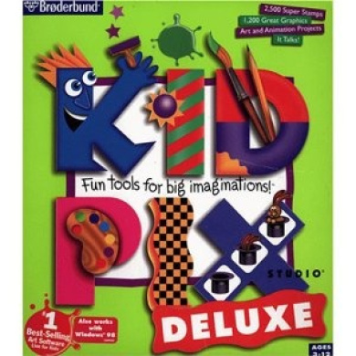 Kid Pix Studio Deluxe by Broderbund - Shop Online for Games in Australia