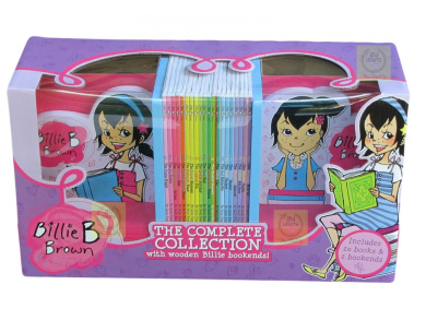 BILLIE B BROWN BOOKS - THE COMPLETE COLLECTION WOODEN BOOKEND - 20 ...