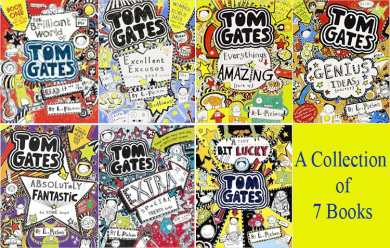 Tom Gates Books Collection - 7 Brand new paperbacks by Liz Pichon by ...