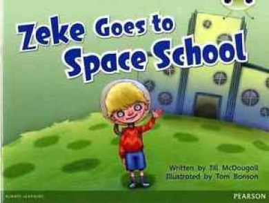 Bug Club Blue A (KS1) Zeke Goes to Space School Guided Reading Card ...