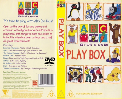 ABC For Kids - Play Box - Shop Online for Movies, DVDs in Australia