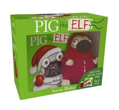 Pig the Elf Mini Boxed Set with Plush (Pig the Pug), Aaron Blabey ...