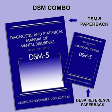 Diagnostic and Statistical Manual(DSM Combo-DSM 5 SOFTCOVER + Desk ...