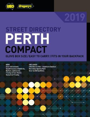 Perth Compact Street Directory 2019 12th ed, UBD Gregory's - Shop ...