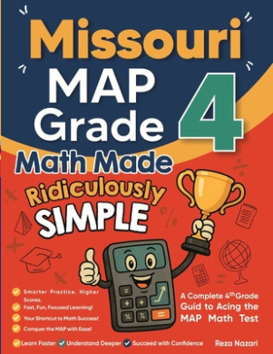 Missouri MAP Grade 4 Math Made Ridiculously Simple, Reza Nazari - Shop ...