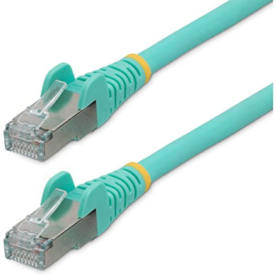 StarTech.com 12ft CAT6a Ethernet Patch Cable (LSZH) RJ45 Snagless S/FTP ...