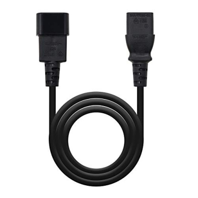 Nanocable 10.22.0203 Power Cable for CPU/Monitor – IEC C13 to H-C14/M ...