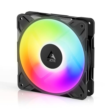 ARCTIC P12 Pro Reverse A-RGB 120mm PWM Reverse Fan (5V Digital RGB, 0 ...